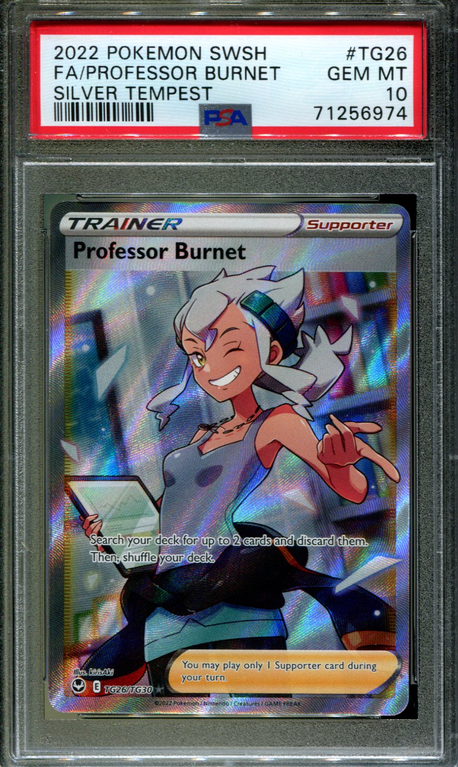 Pokemon Professor Burnett