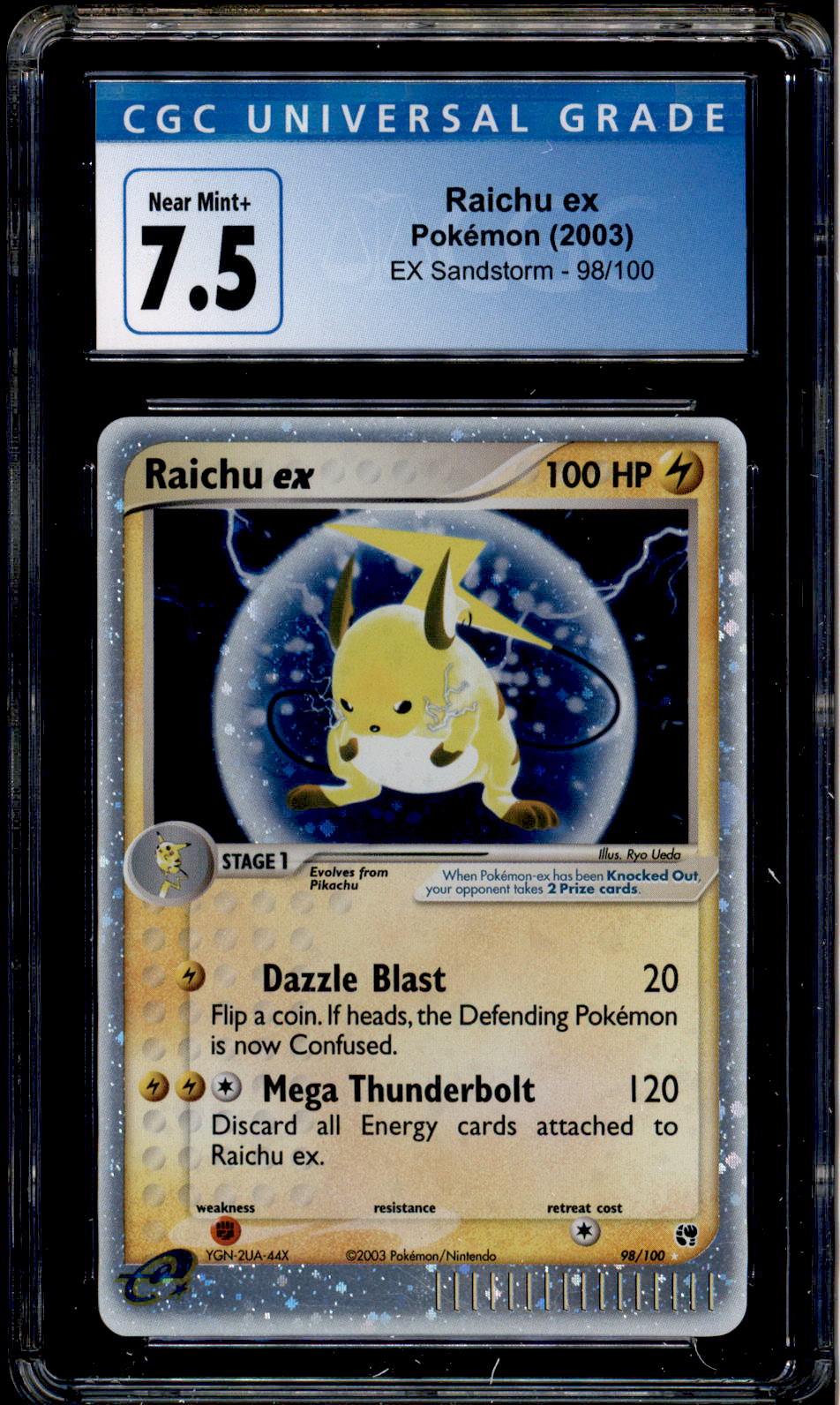 Raichu Card Ex