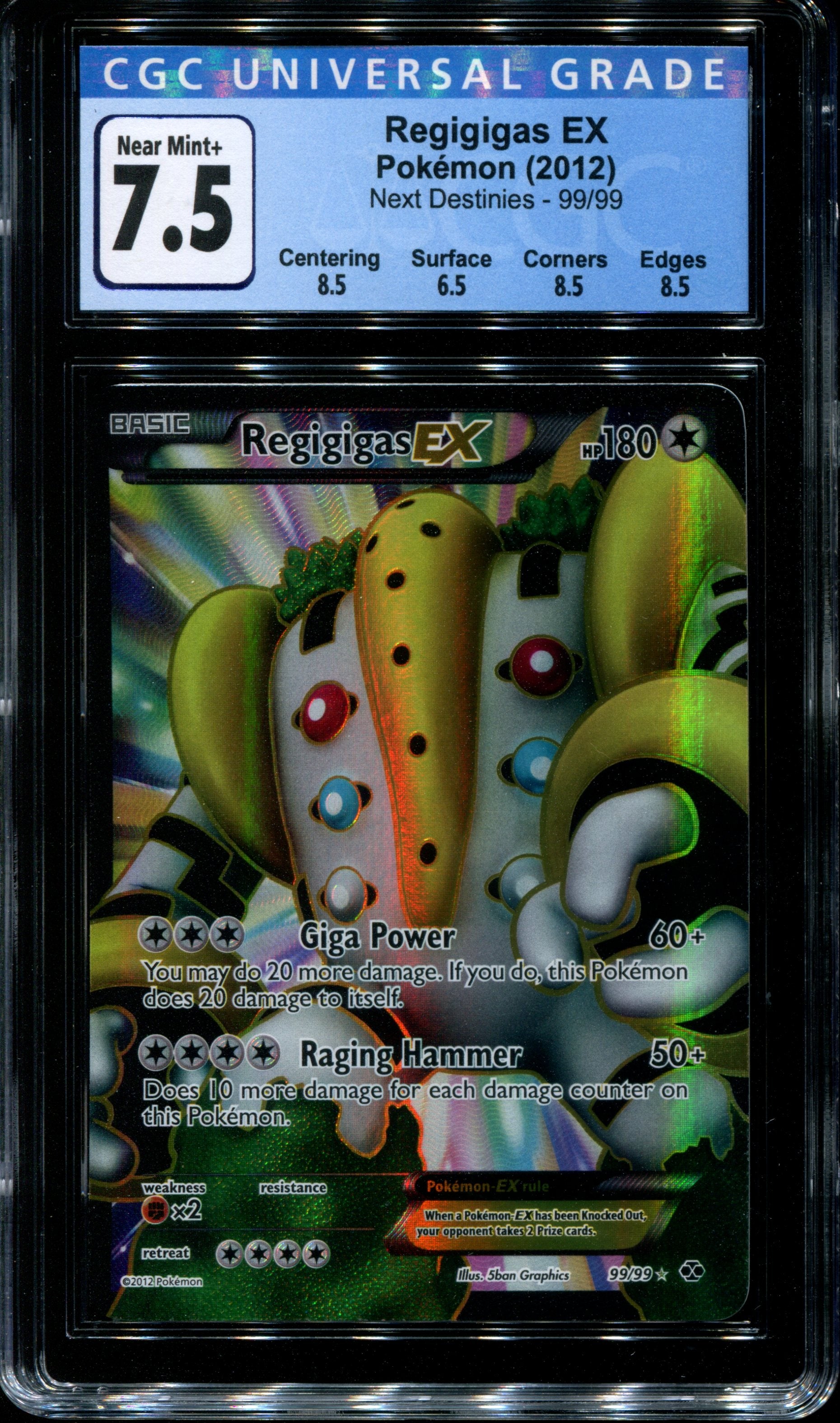 Regigigas Card Ex