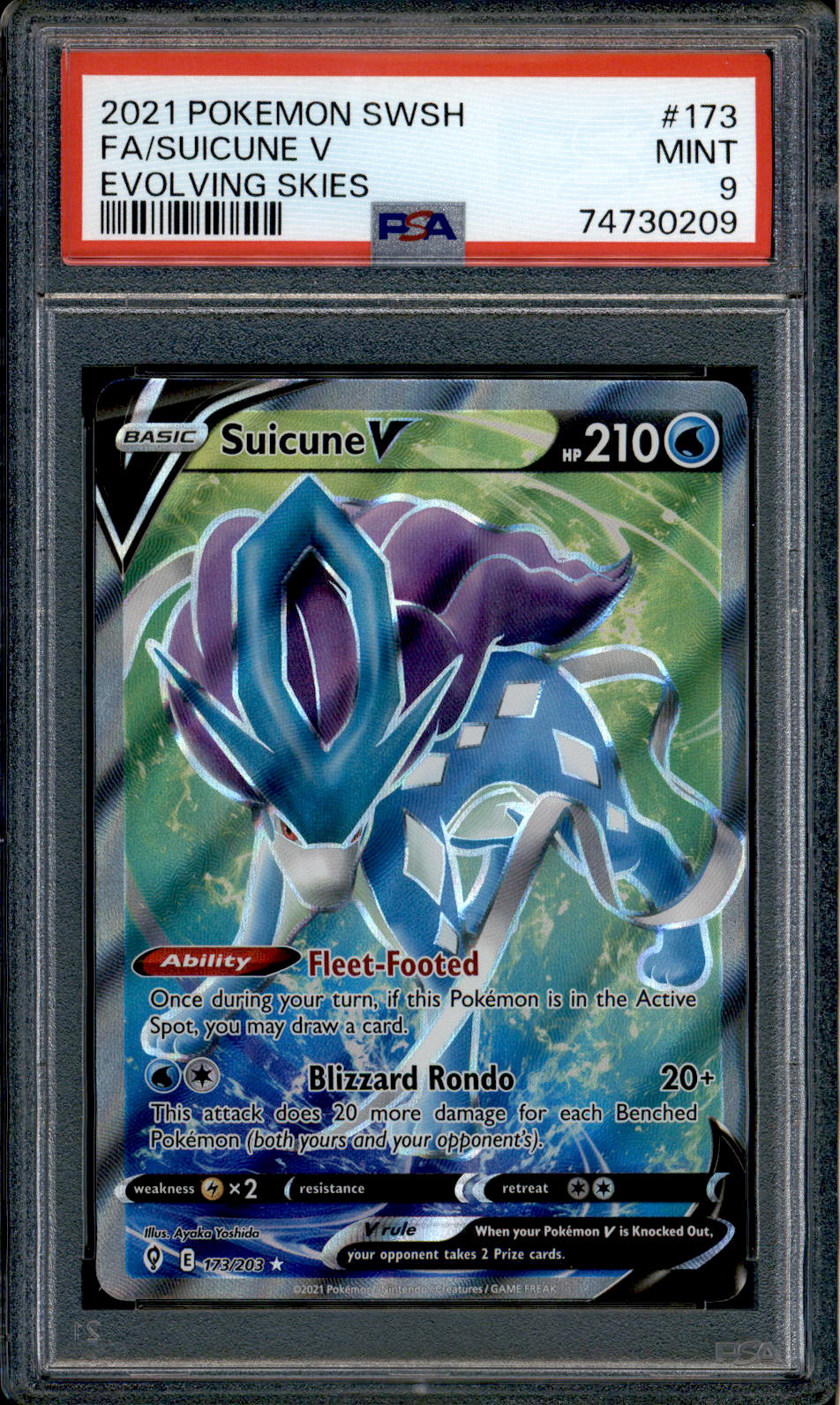 Pokemon Suicune Ex Card